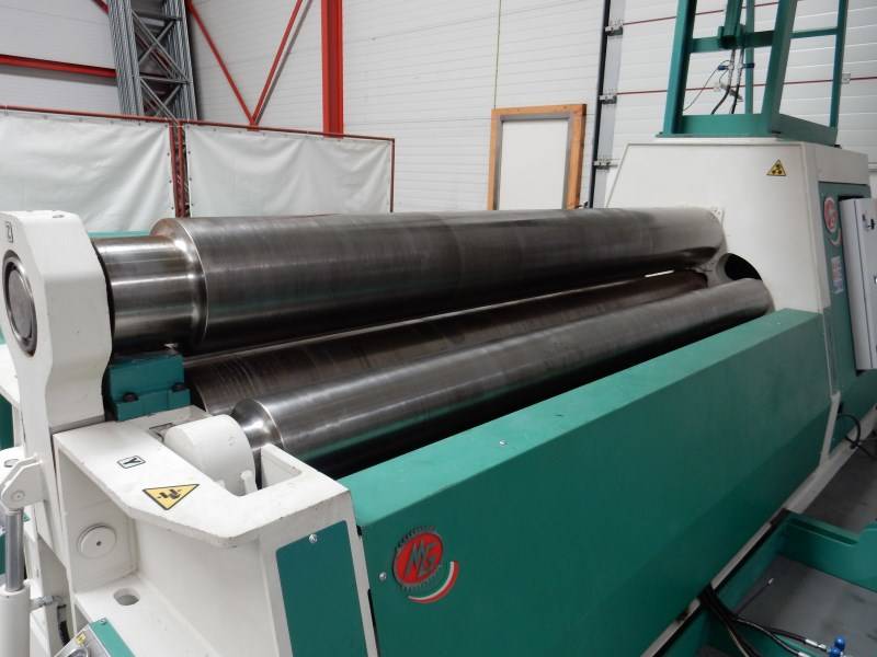 Angeboten: Gebrauchte 4-Walzen Rundbiegemaschine MG4R 3022D bei Valk Machines BV im Lemmer ...